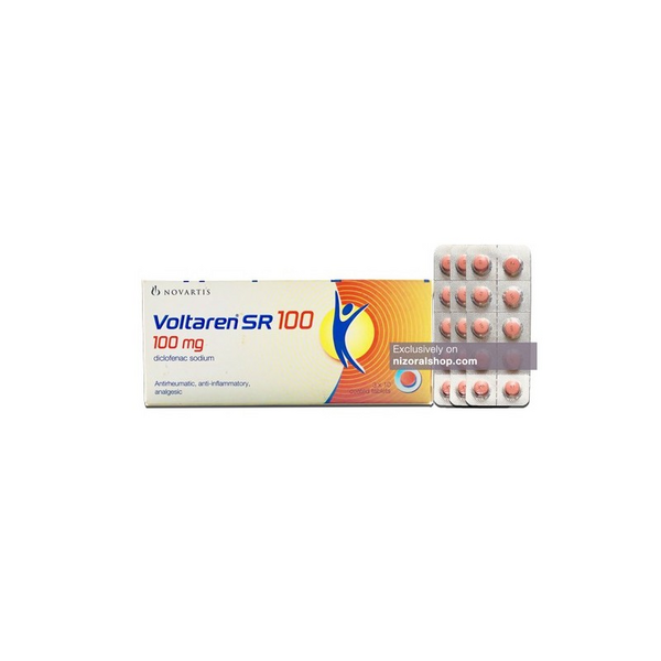 VOLTAREN SR Diclofenac Sodium 100mg Sustained Release Film-Coated ...